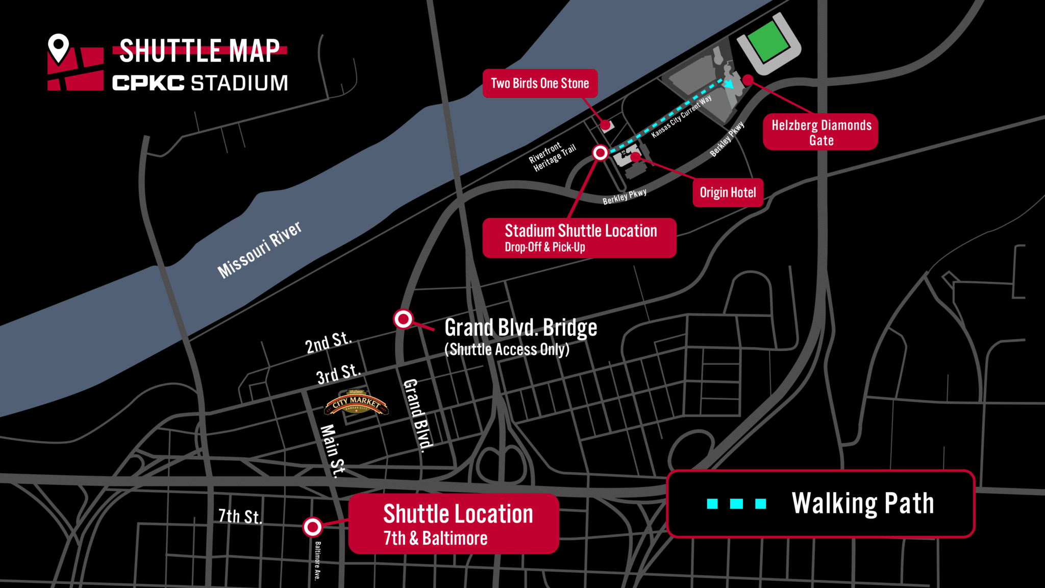 Matchday Transportation | Getting to CPKC Stadium