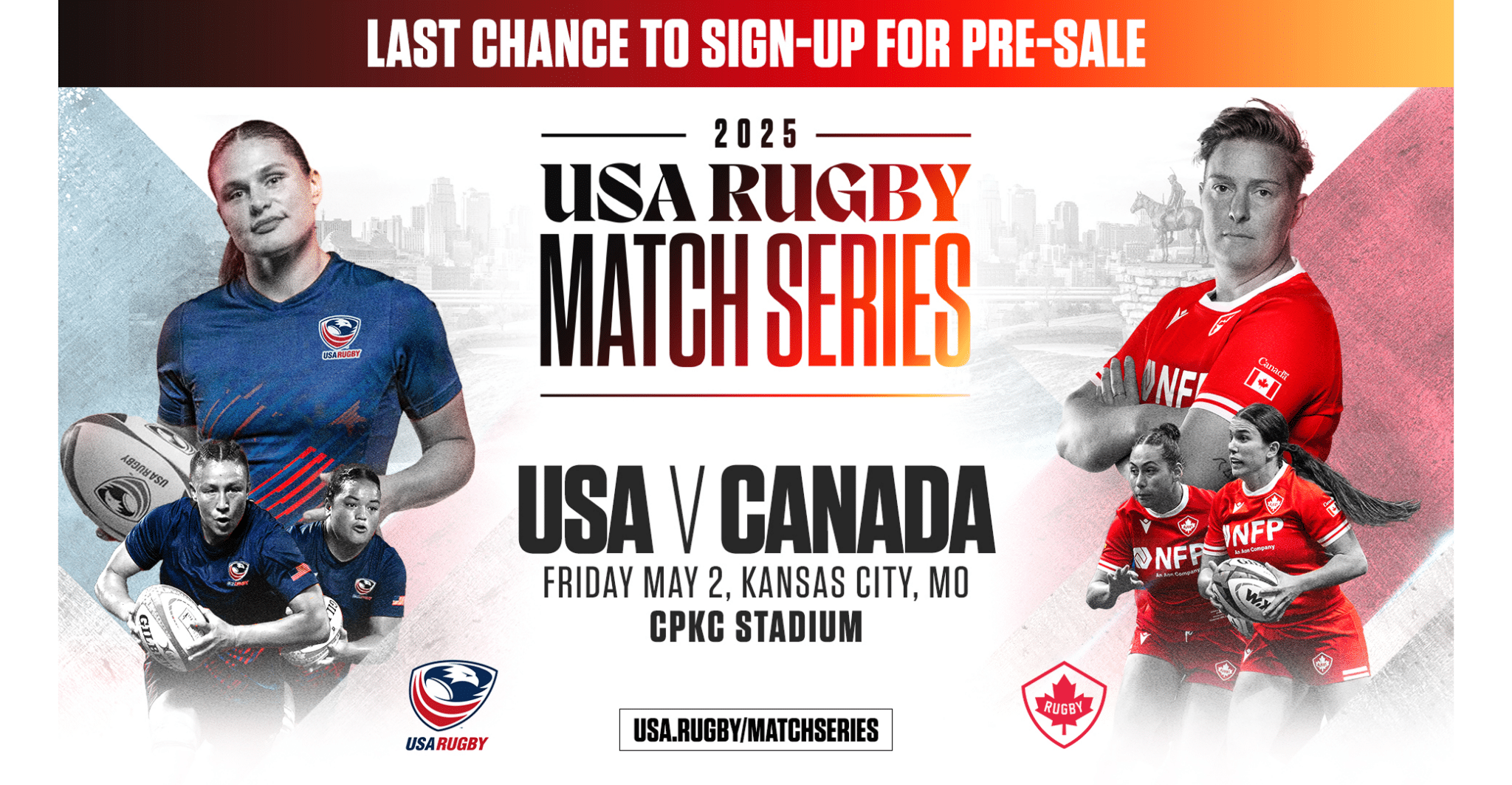 USA Rugby Match Series: USA Women vs. Canada - CPKC Stadium
